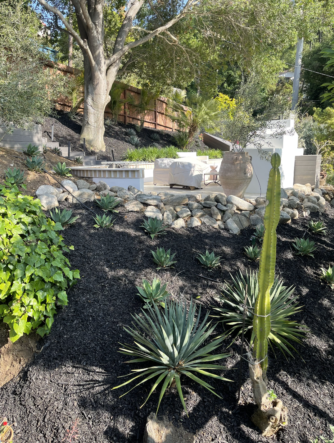 Locations Hub - Mediterranean/Santa Barbara style outdoor patio