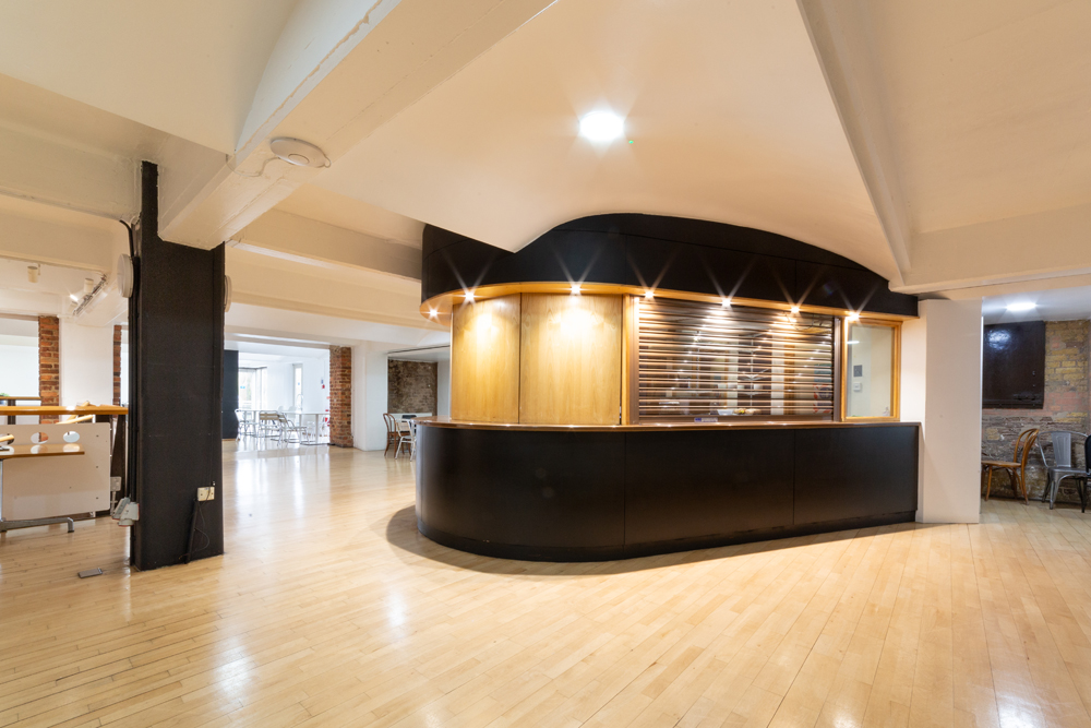 Locations Hub - Modern Office Cafeteria