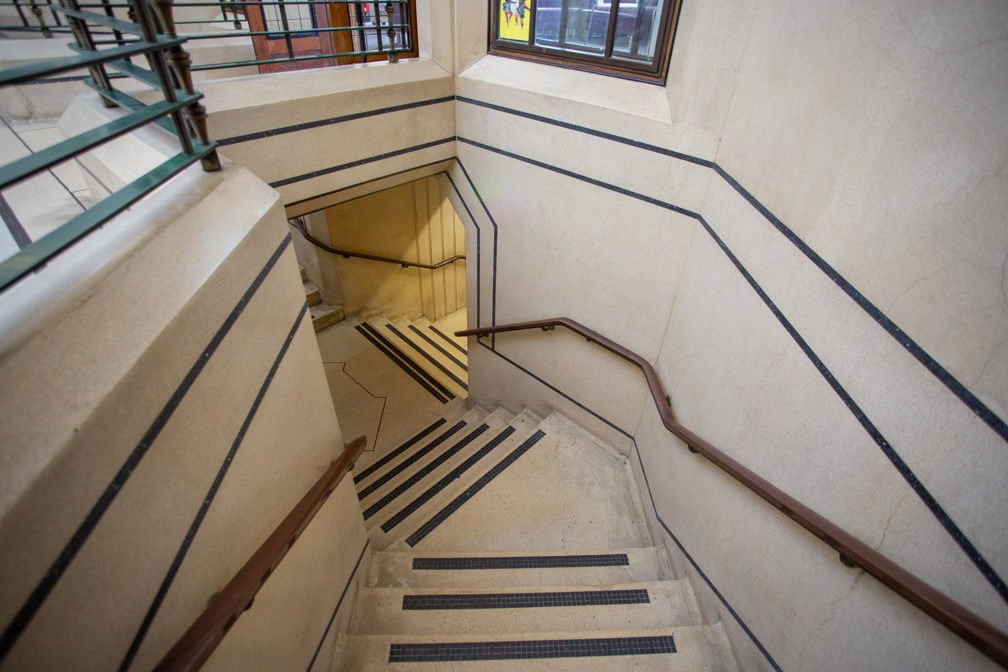 Locations Hub - Leytonstone Library - Stairs and Corridors