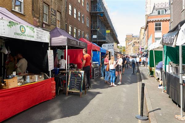 Locations Hub - Leather Lane Market