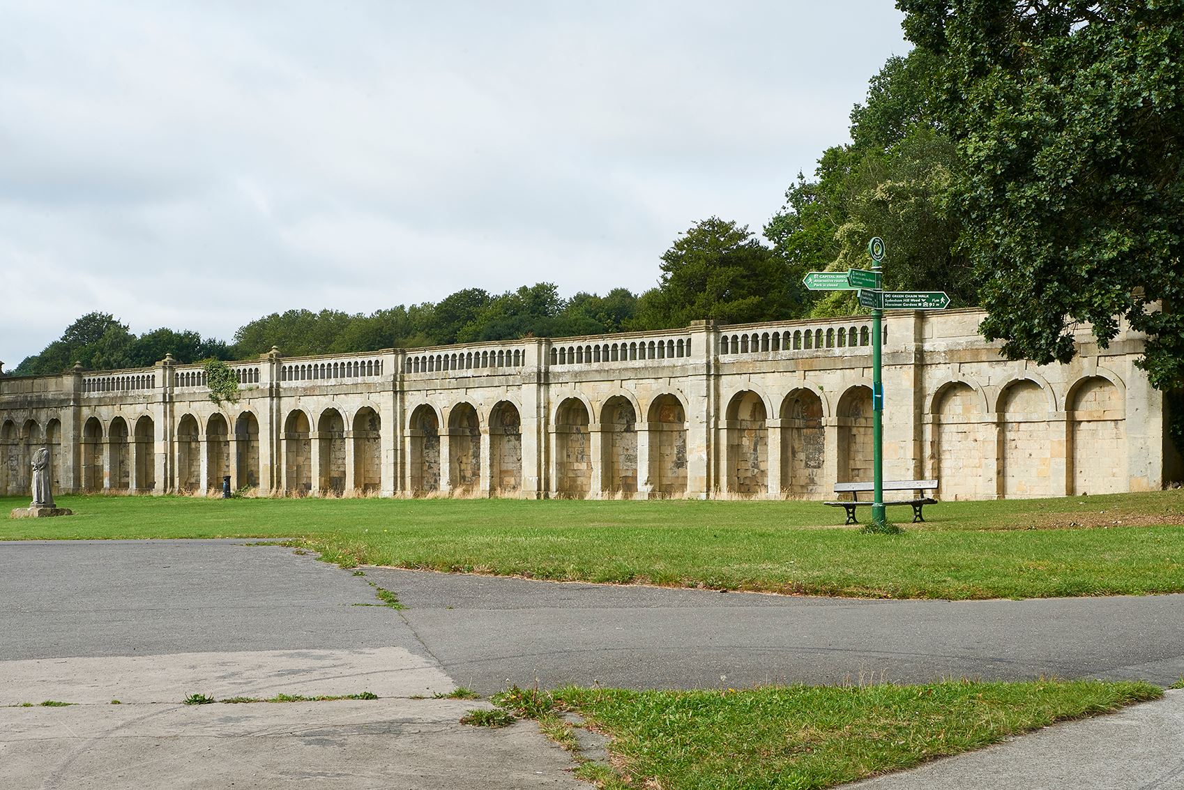 Locations Hub - Crystal Palace Park - Terraces, Stairs & Sphinx
