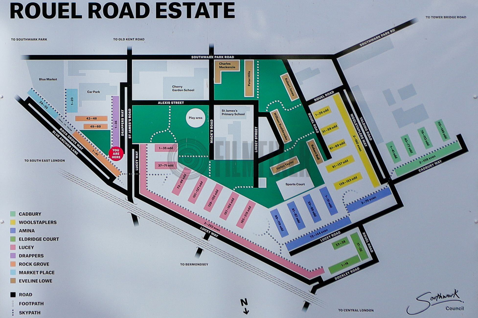 Locations Hub - Rouel Road Estate