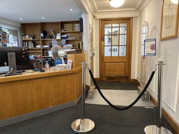 Locations Hub - Period Reception Foyer Desk & Entrance
